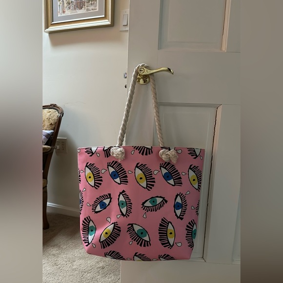 Bags | Evil Eye Tote Bag | Poshmark